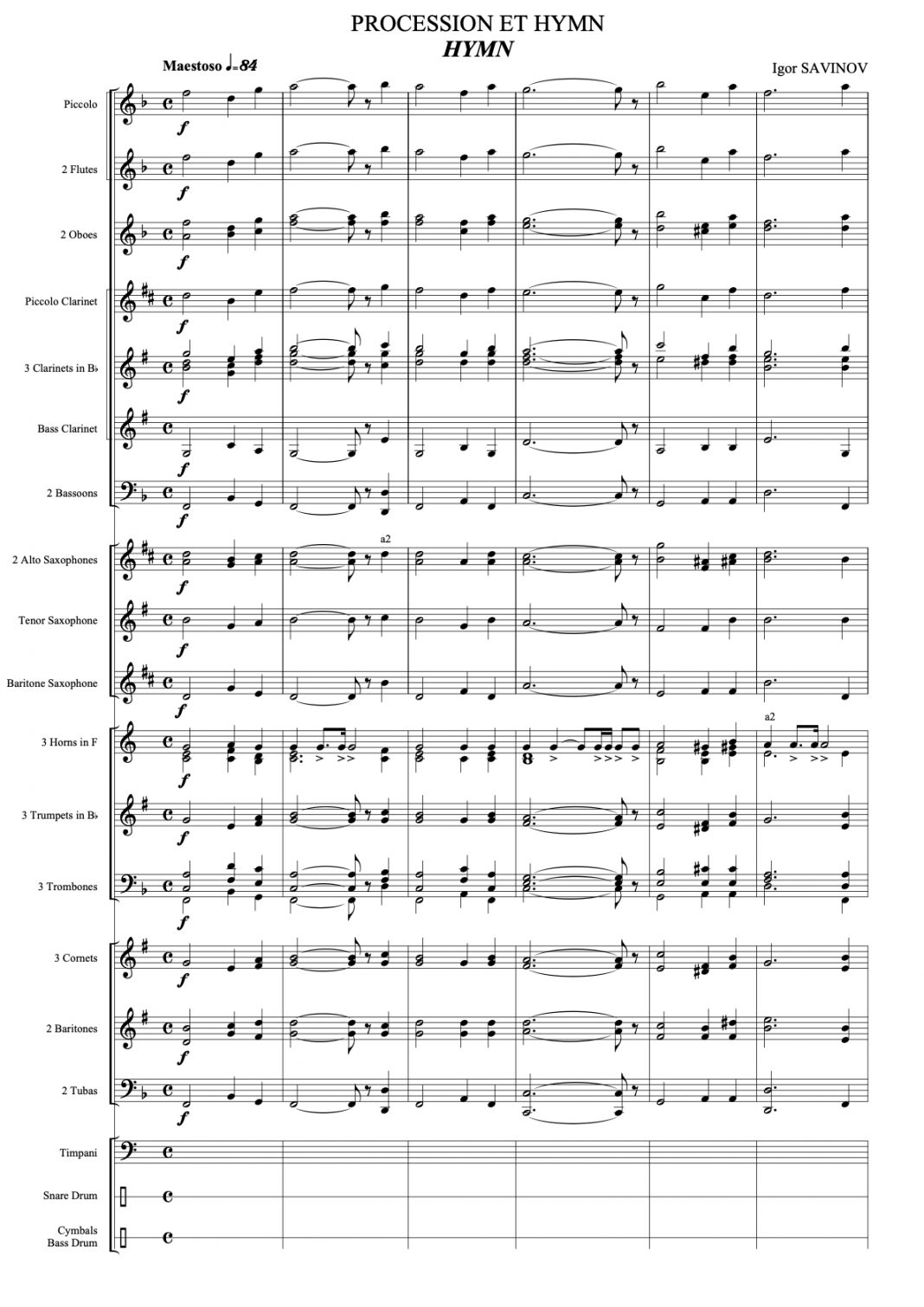 Procession et Hymn | Bandworld Magazine